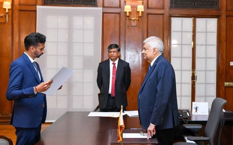 Jeevan Thondaman Sets a Record as Sri Lanka’s Youngest – Ever Cabinet ...